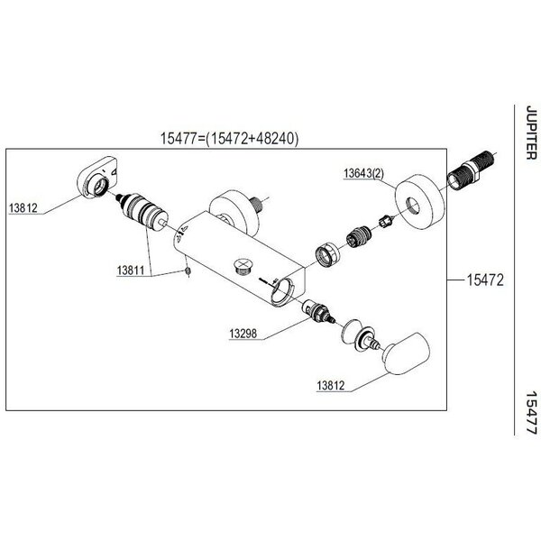 Damixa Jupiter 15477 onderdelen - Vervangingsmarkt