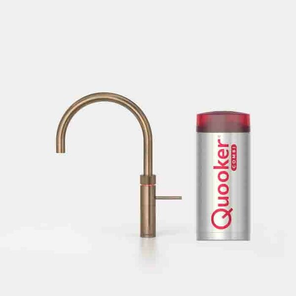 Quooker COMBI Fusion Round Messing Patina 22FRPTN - Vervangingsmarkt