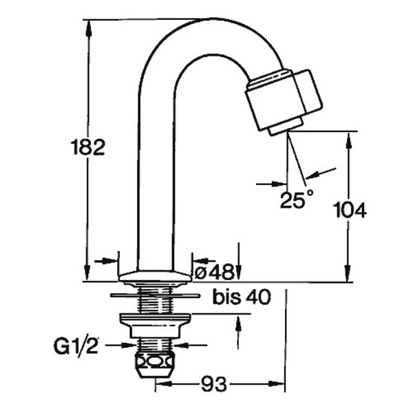Hansa 00938101 fonteinkraan Goed advies - Vervangingsmarkt