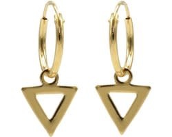 Karma Symbols oorbel M1915 Open Triangle - Juwelier Jansen