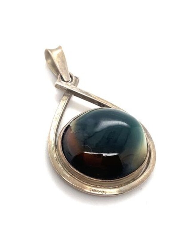 Zilveren antieke - vintage hanger - Juwelier Jansen