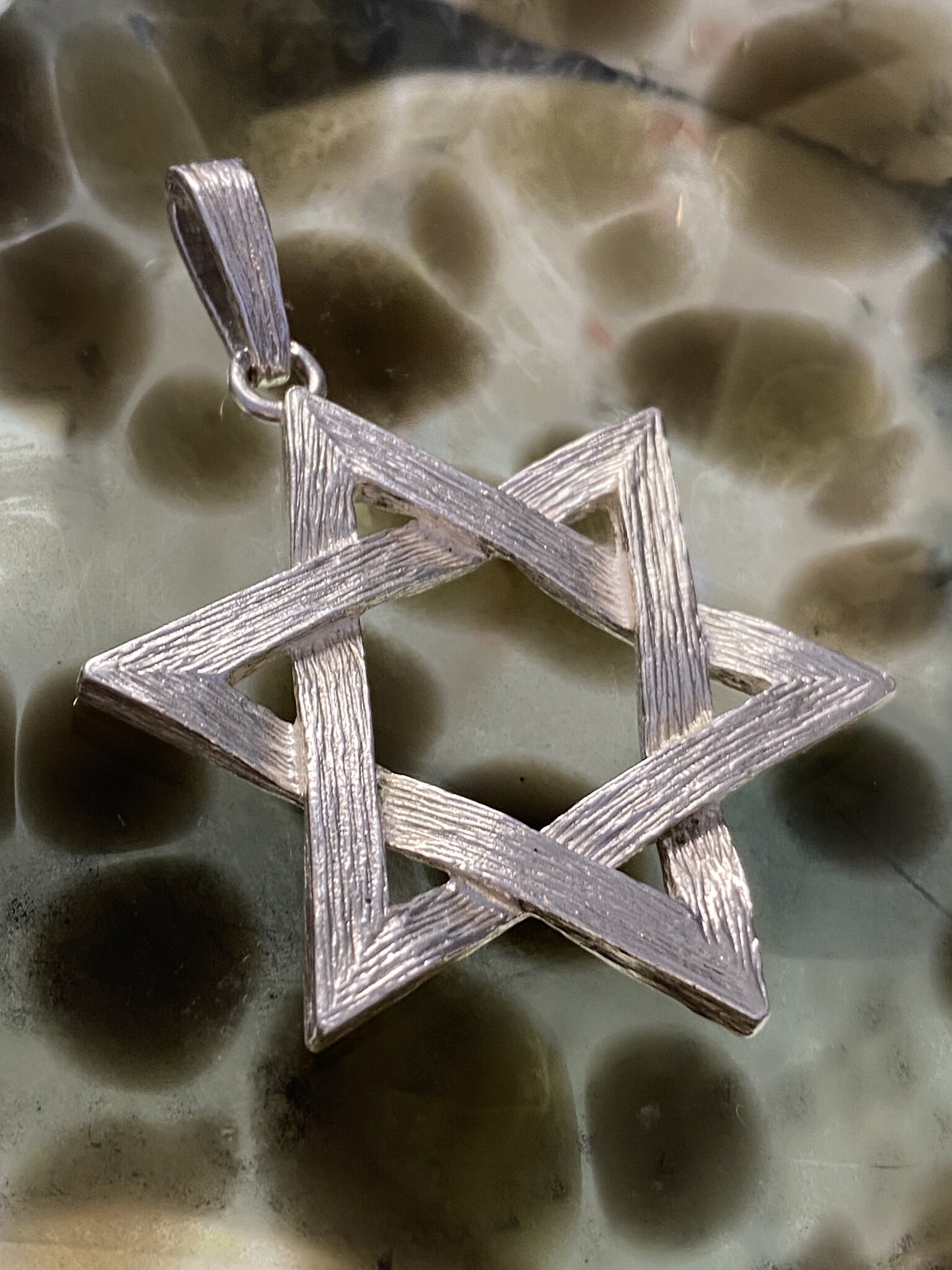 Zilveren ster hanger - Juwelier Jansen