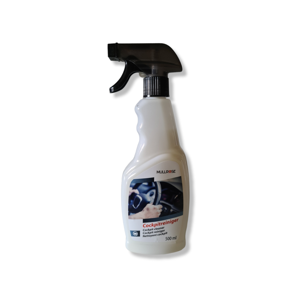 Cockpit cleaner - 500 ml - spray bottle - Mullrose