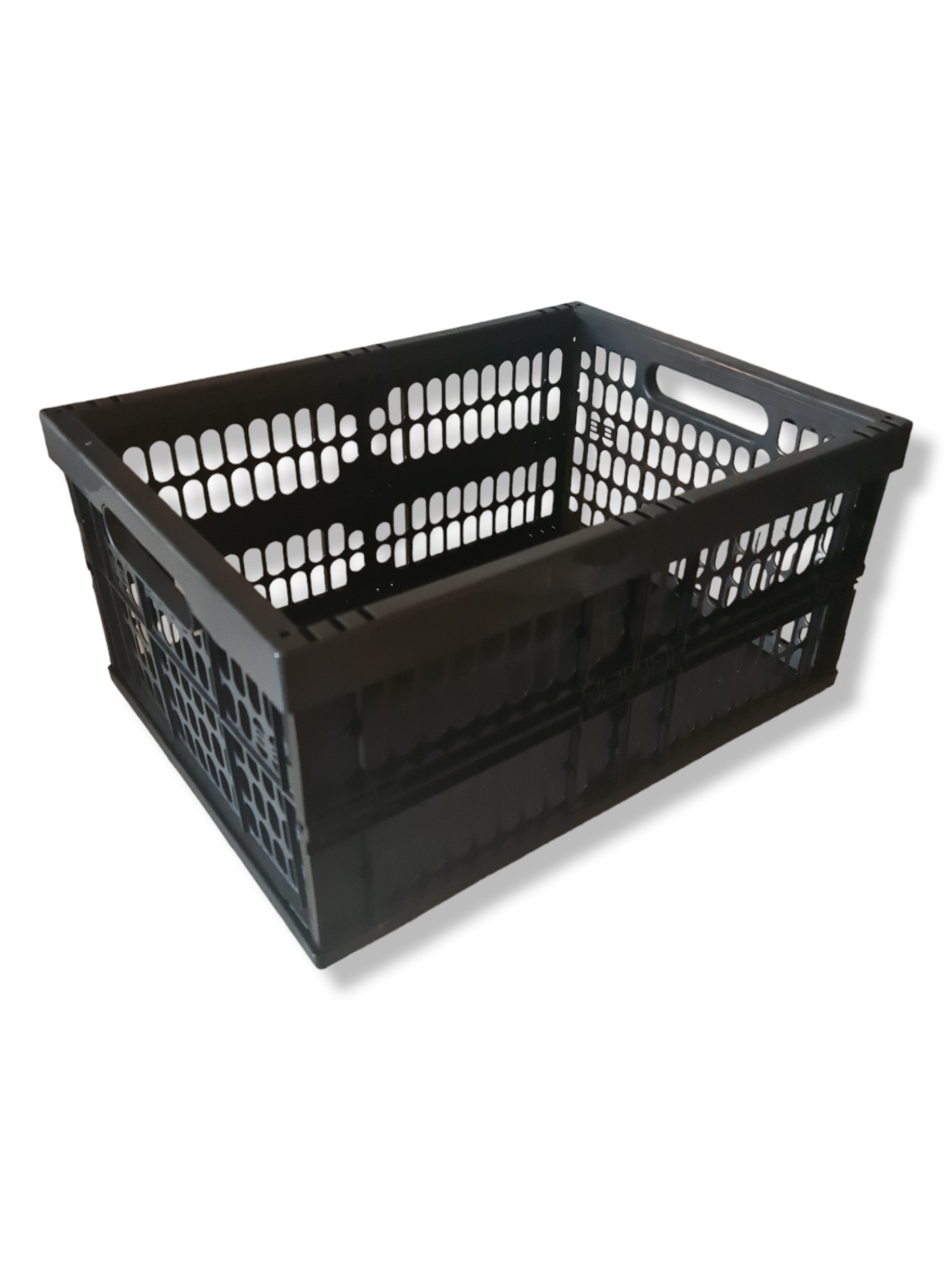 Folding crate - 32 liter - anthracite/black - Mullrose