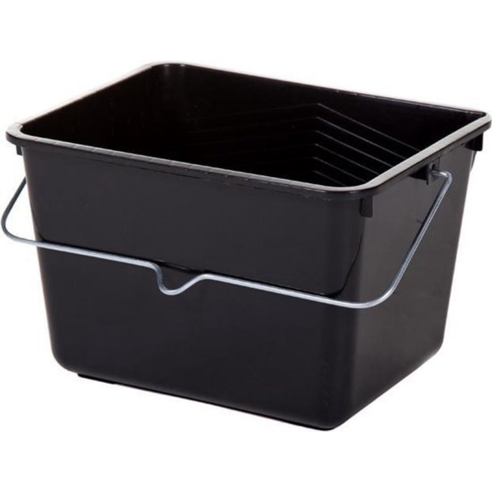 Rectangular paint bucket - 12 liter - 38x27x20,5cm - Mullrose
