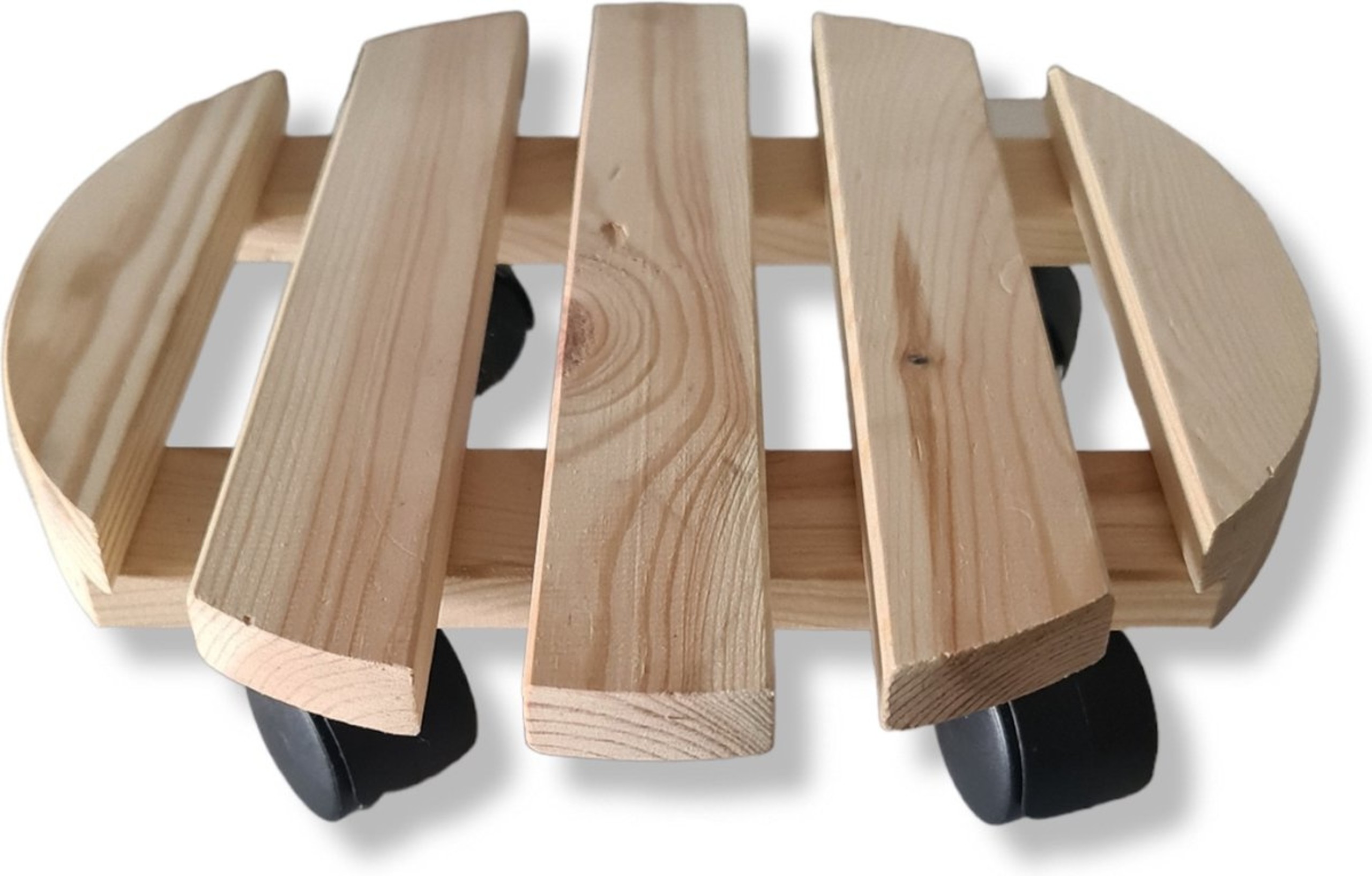 Plant trolley - natural - dia. 30cm - Mullrose