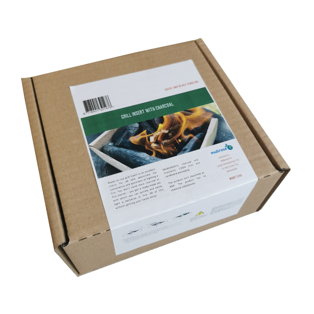 Coal set - Ready to use - bbq - Mullrose