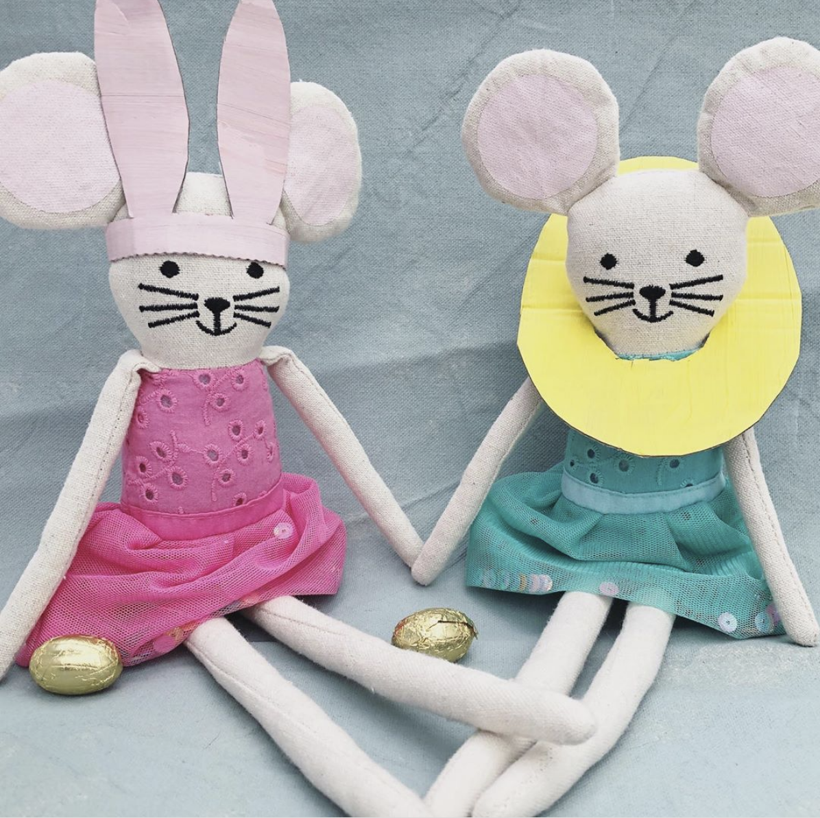 Cuddle toy - Lola the Mouse black - 30 cm - BeterLeven.net