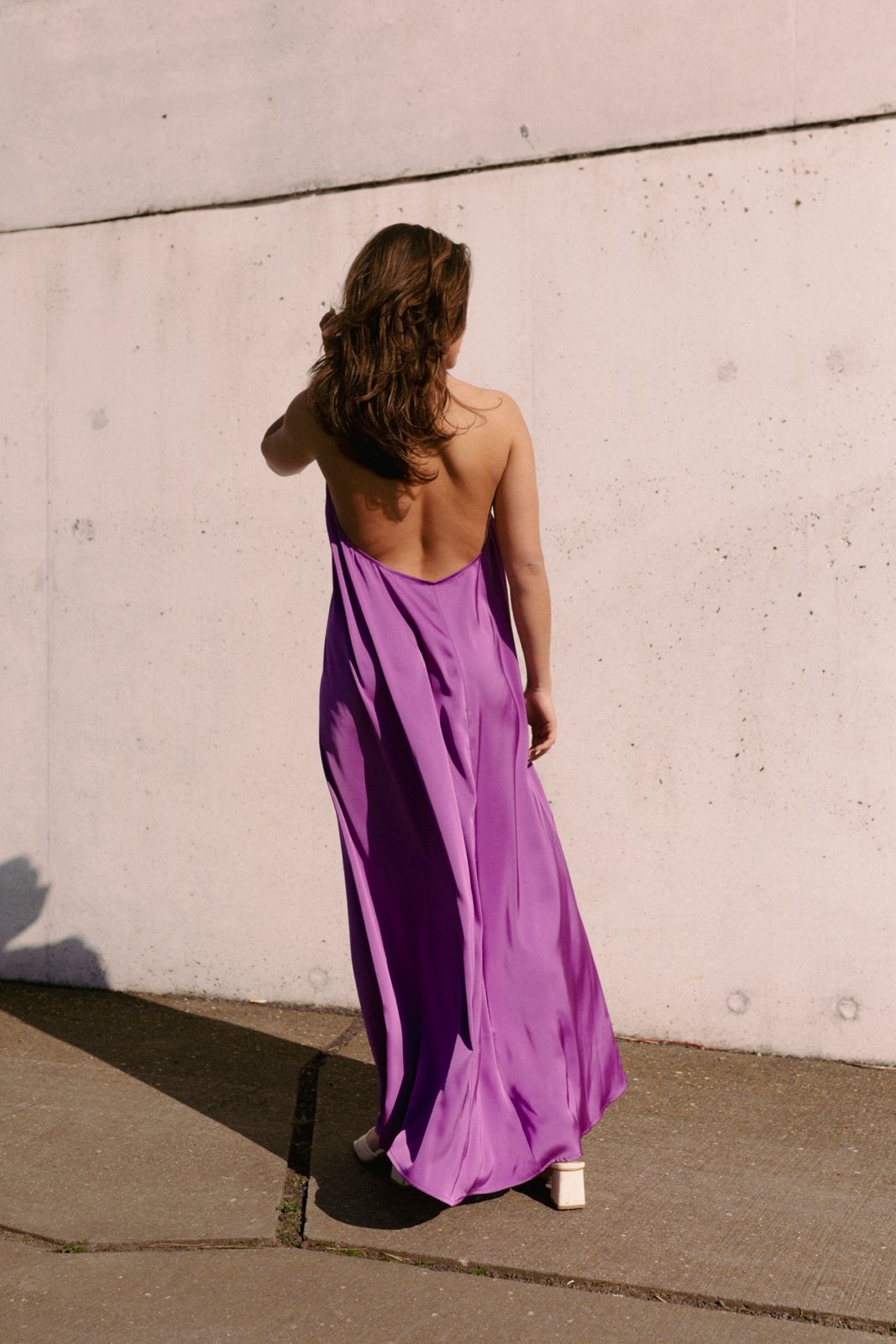 Jo dress Grape - Oscare