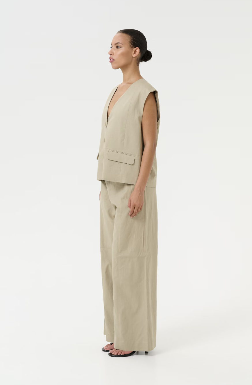 Lizza Linen Pants - Oscare