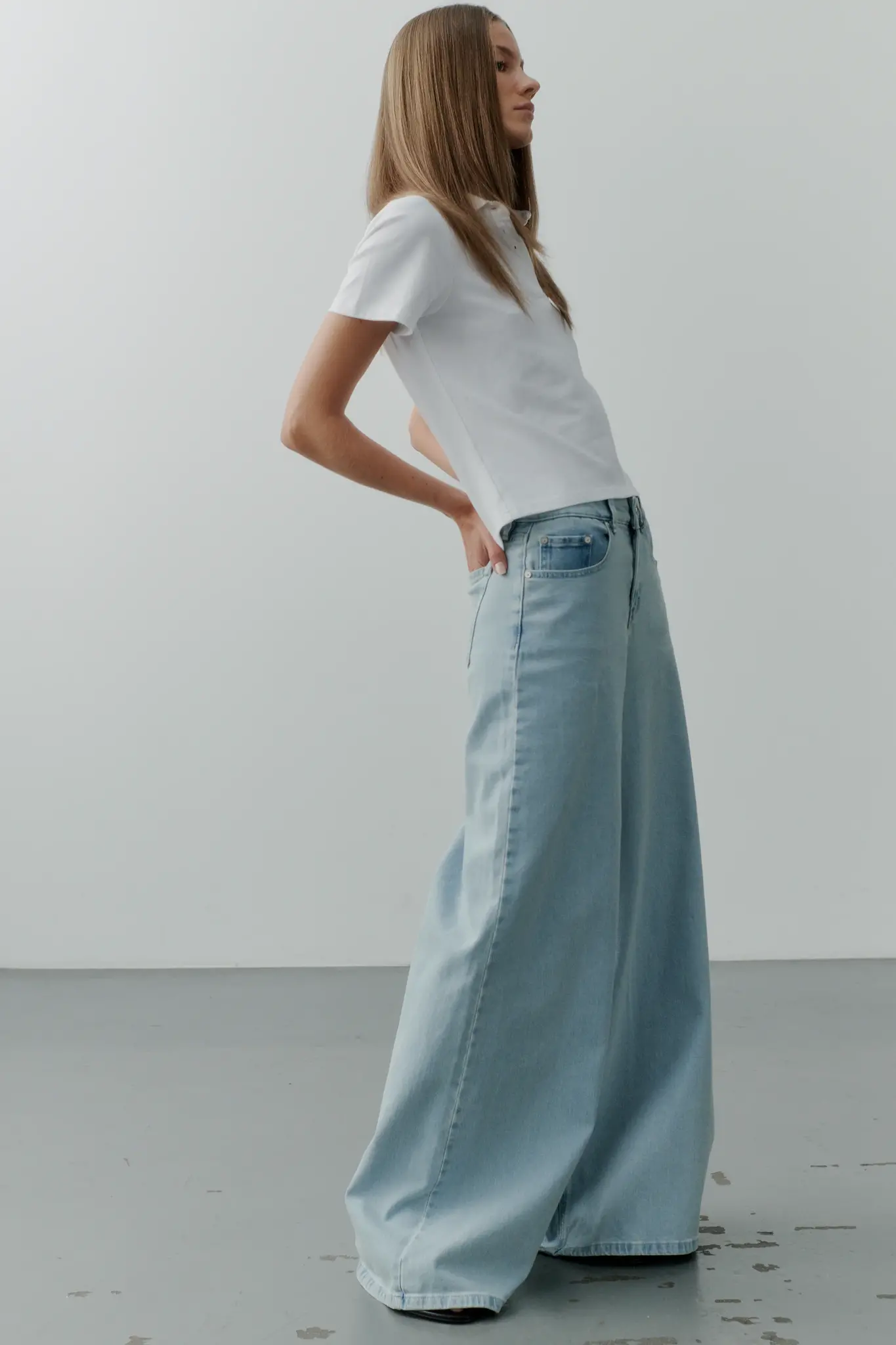 Tyla Oversize Jeans Wash Cannes - Oscare