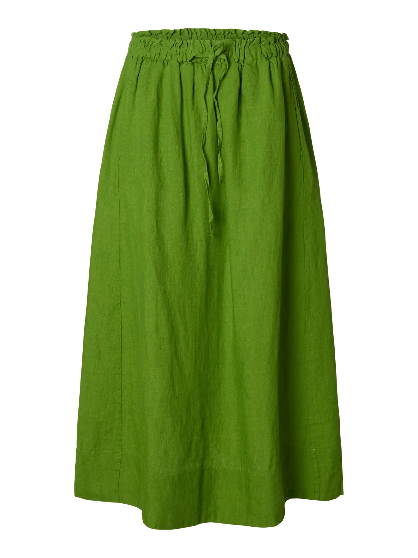 Lina Linen Skirt Spindle Tree - Oscare