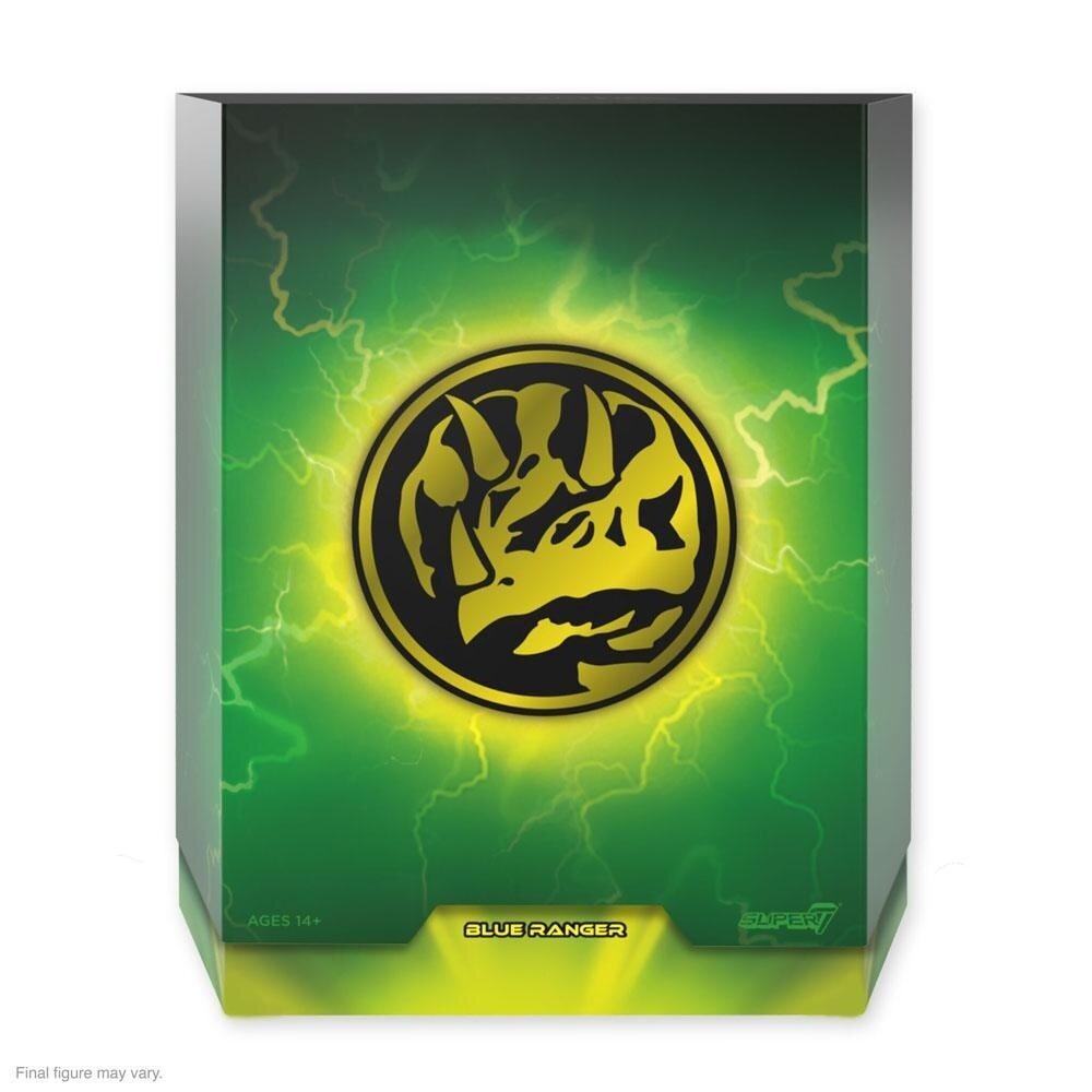 Mighty Morphin Power Rangers Ultimates Action Figure Blue Ranger 18 cm ...