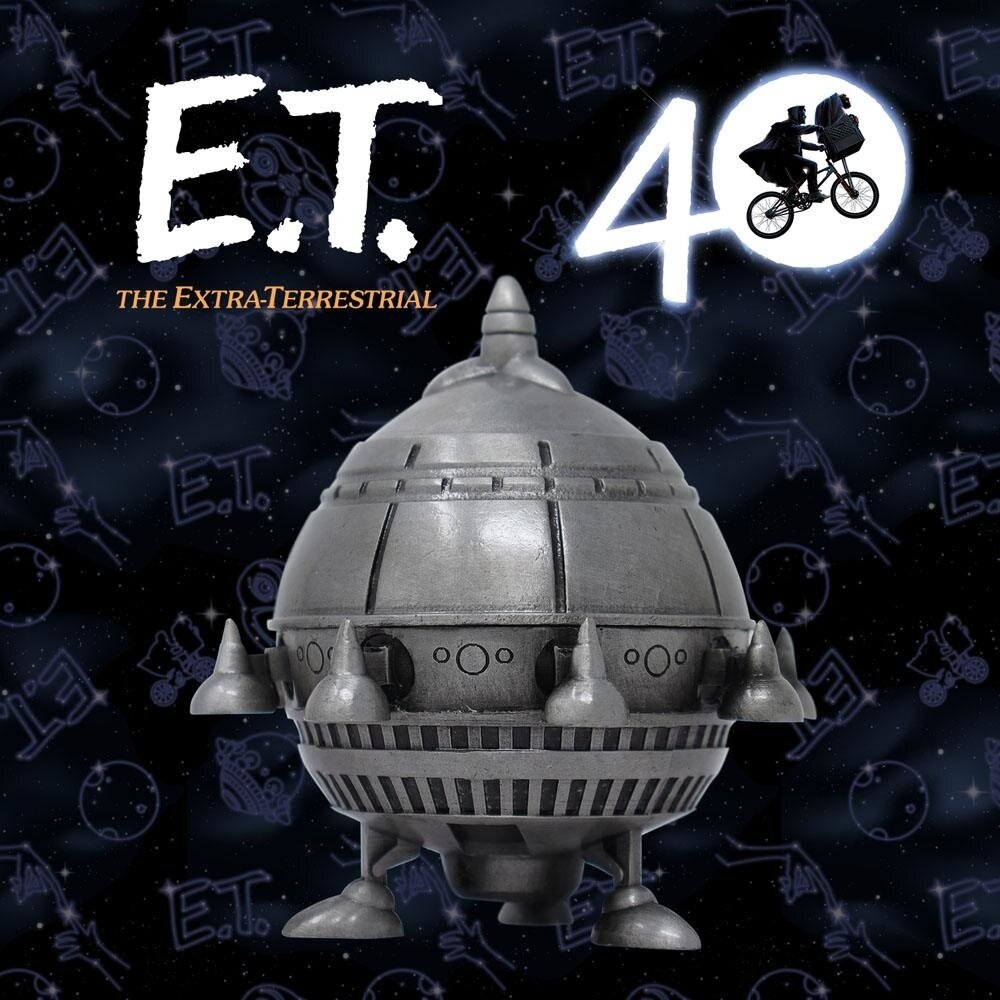 E.T Scaled Replica 40th Anniversary Spaceship Limited Edition 9 cm ...