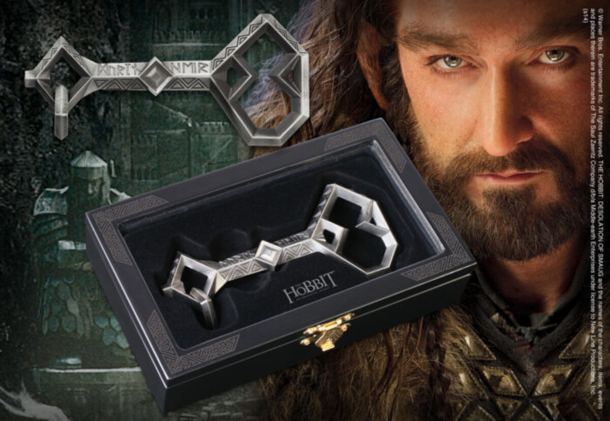 The Hobbit An Unexpected Journey Replica 1/1 Key to Erebor 14 cm ...