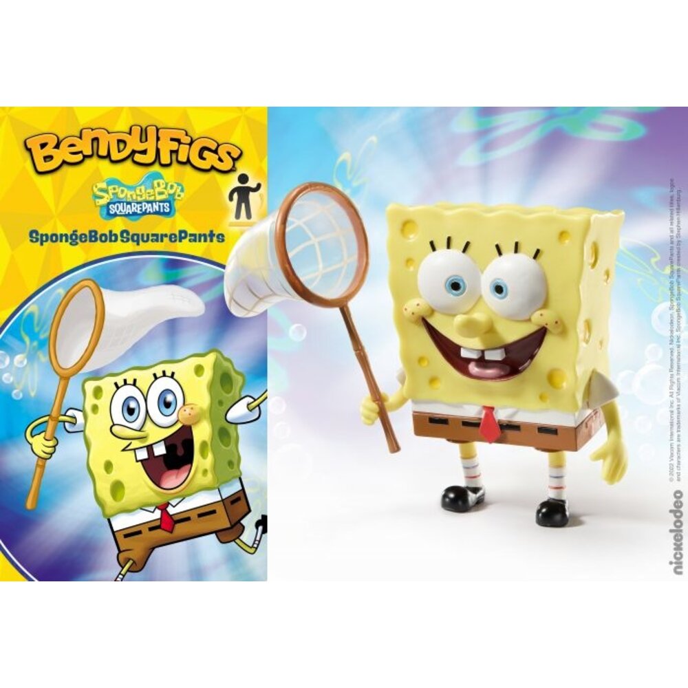 SpongeBob SquarePants Bendyfigs Bendable Figure Spongebob 12 cm ...