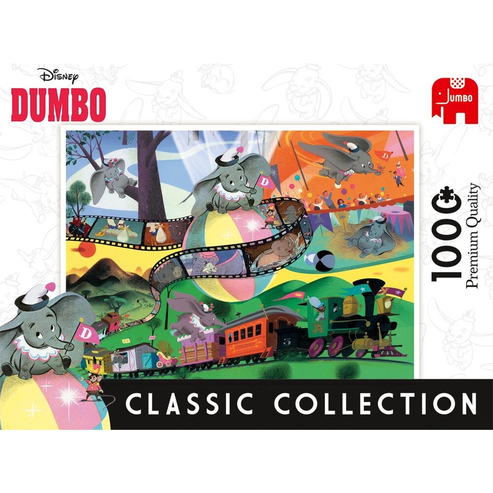 Disney Classic Collection Dumbo Jigsaw Puzzle (1000 pieces) - Planet ...