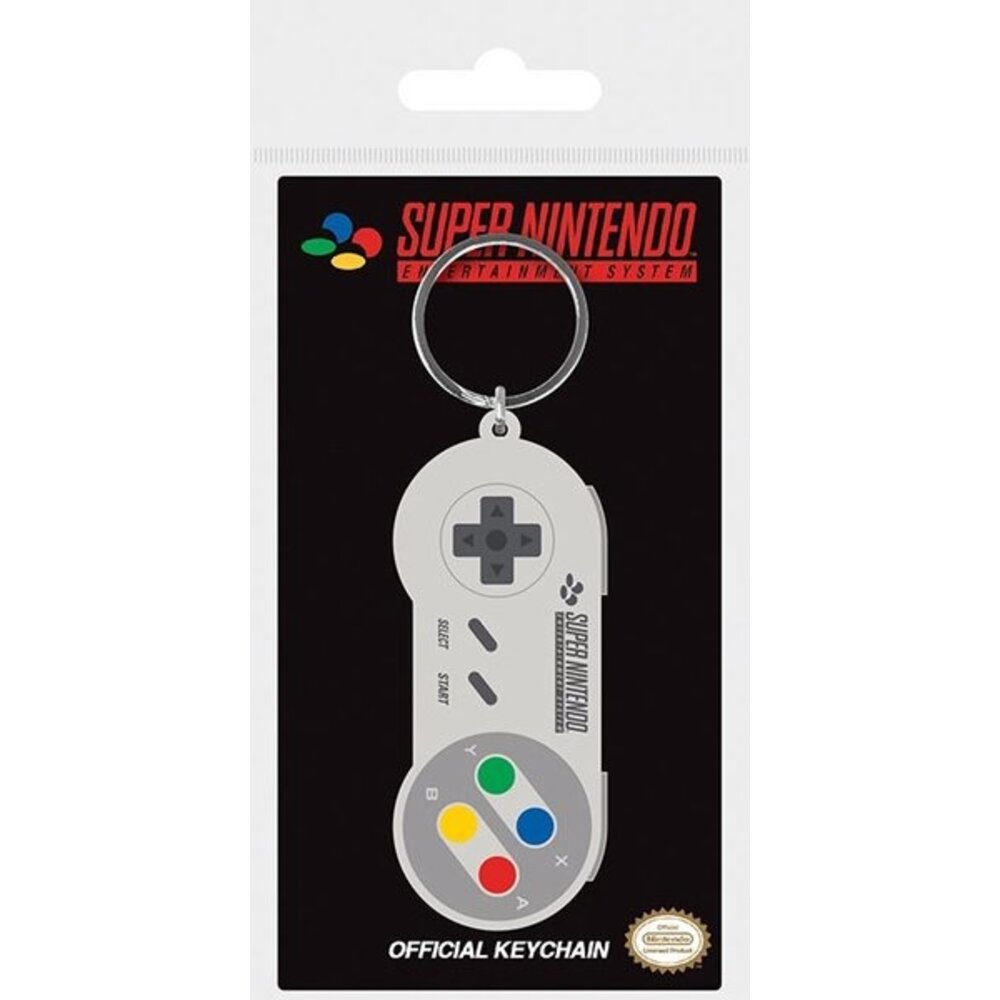 Nintendo SNES Controller Keychain - Planet Fantasy