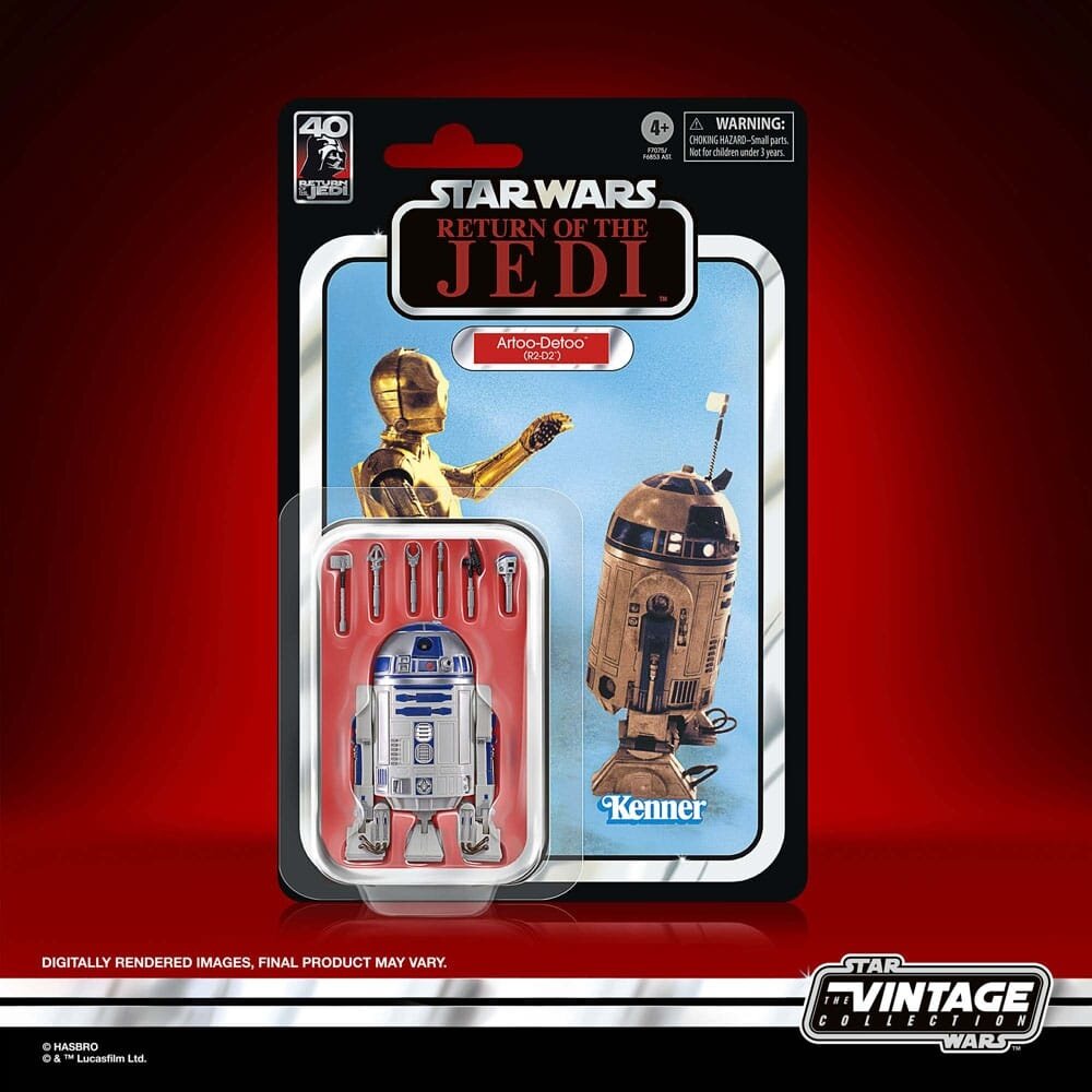 Star Wars Episode Vi 40th Anniversary Black Series Action Figure Artoo