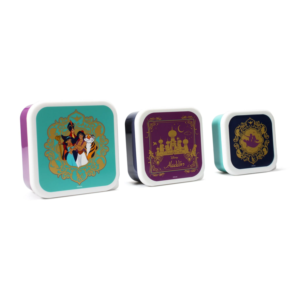 Disney Aladdin Set van 3 Lunchboxen - Planet Fantasy