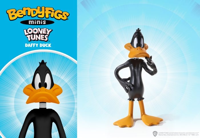Looney Tunes Bendyfigs Bendable Figure Daffy Duck 11 cm - Planet Fantasy