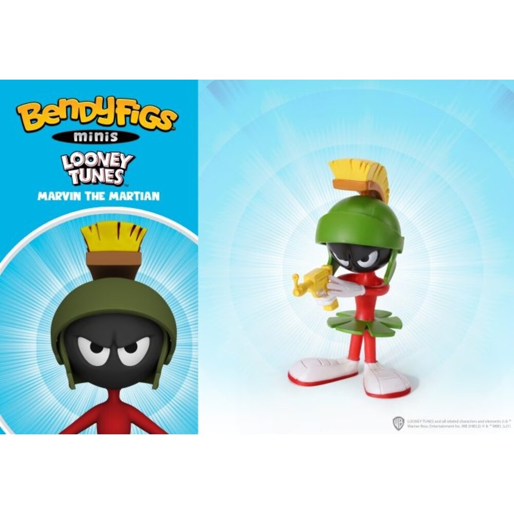 Looney Tunes Bendyfigs Bendable Figure Marvin the Martian 11 cm - Planet Fantasy