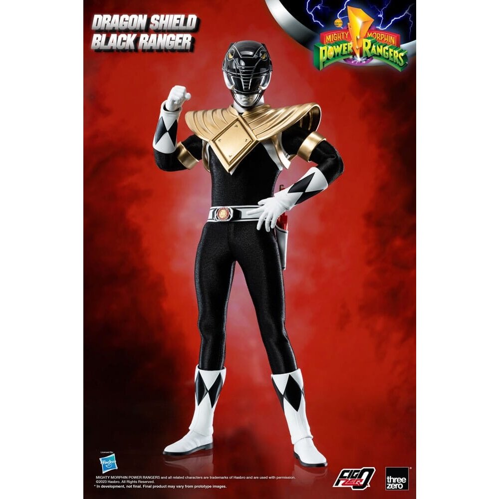 Mighty Morphin Power Rangers FigZero Action Figure 1/6 Dragon Shield ...
