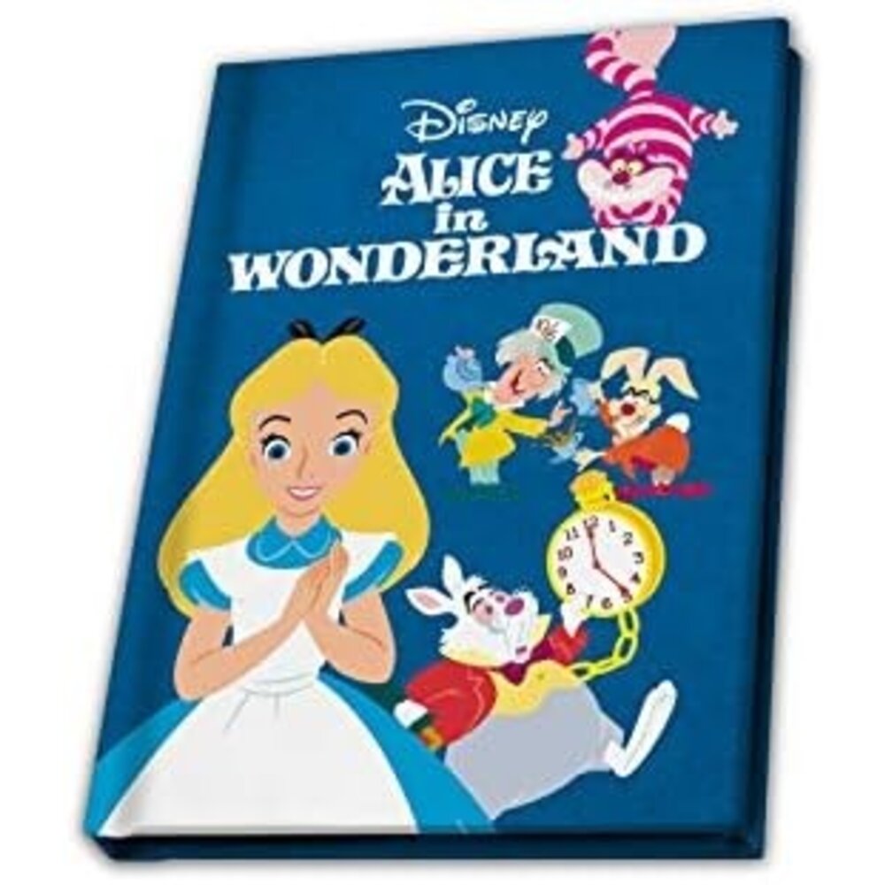 Disney Alice in Wonderland Notebook A5 - Planet Fantasy