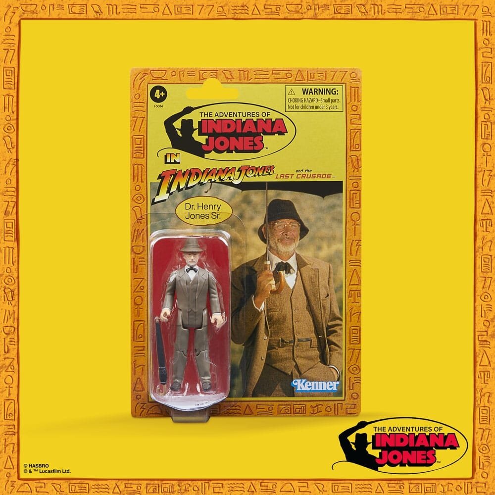Indiana Jones Retro Collection Action Figure Dr. Henry Jones Sr. (The ...