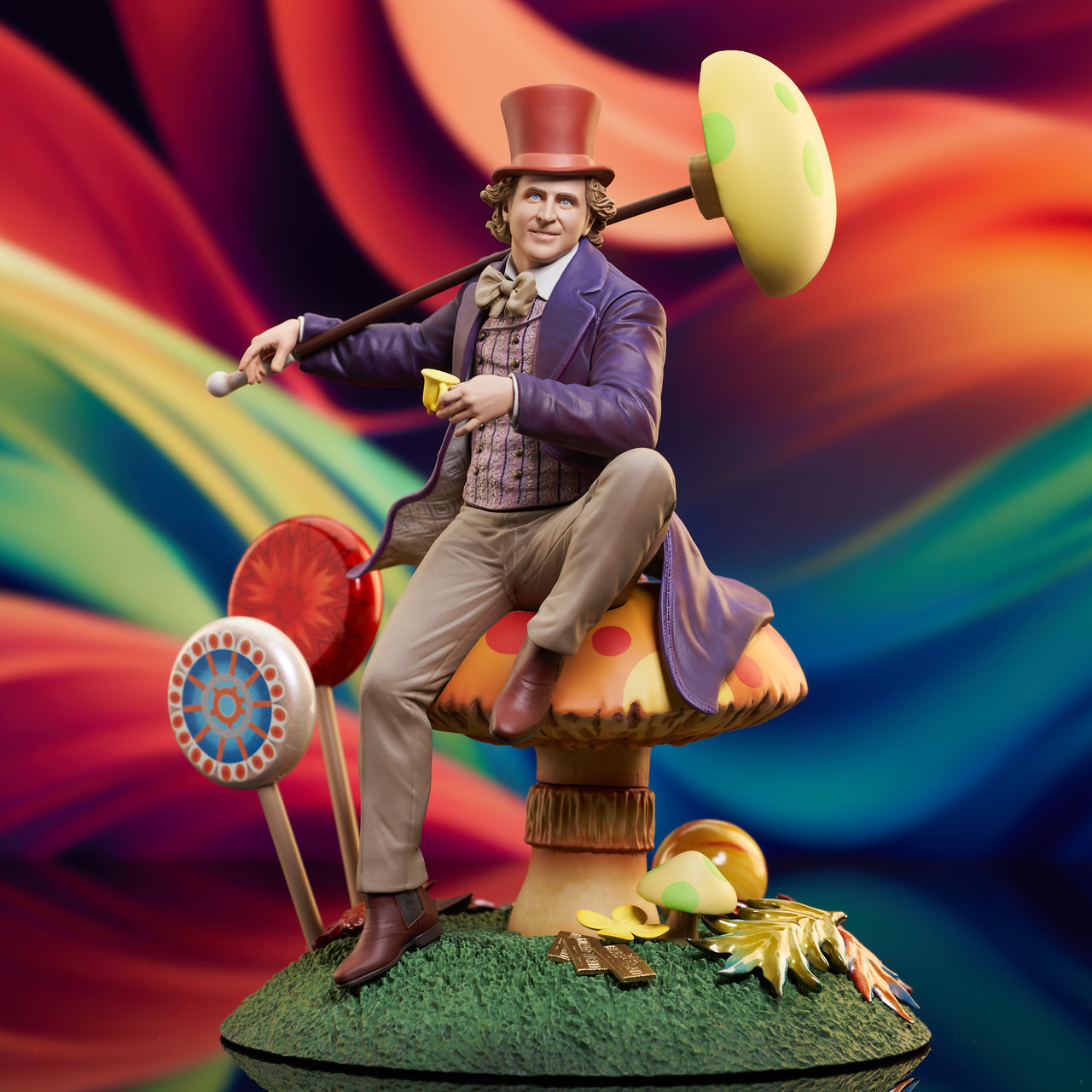 Willy Wonka & the Chocolate Factory (1971) Gallery PVC Statue Willy ...