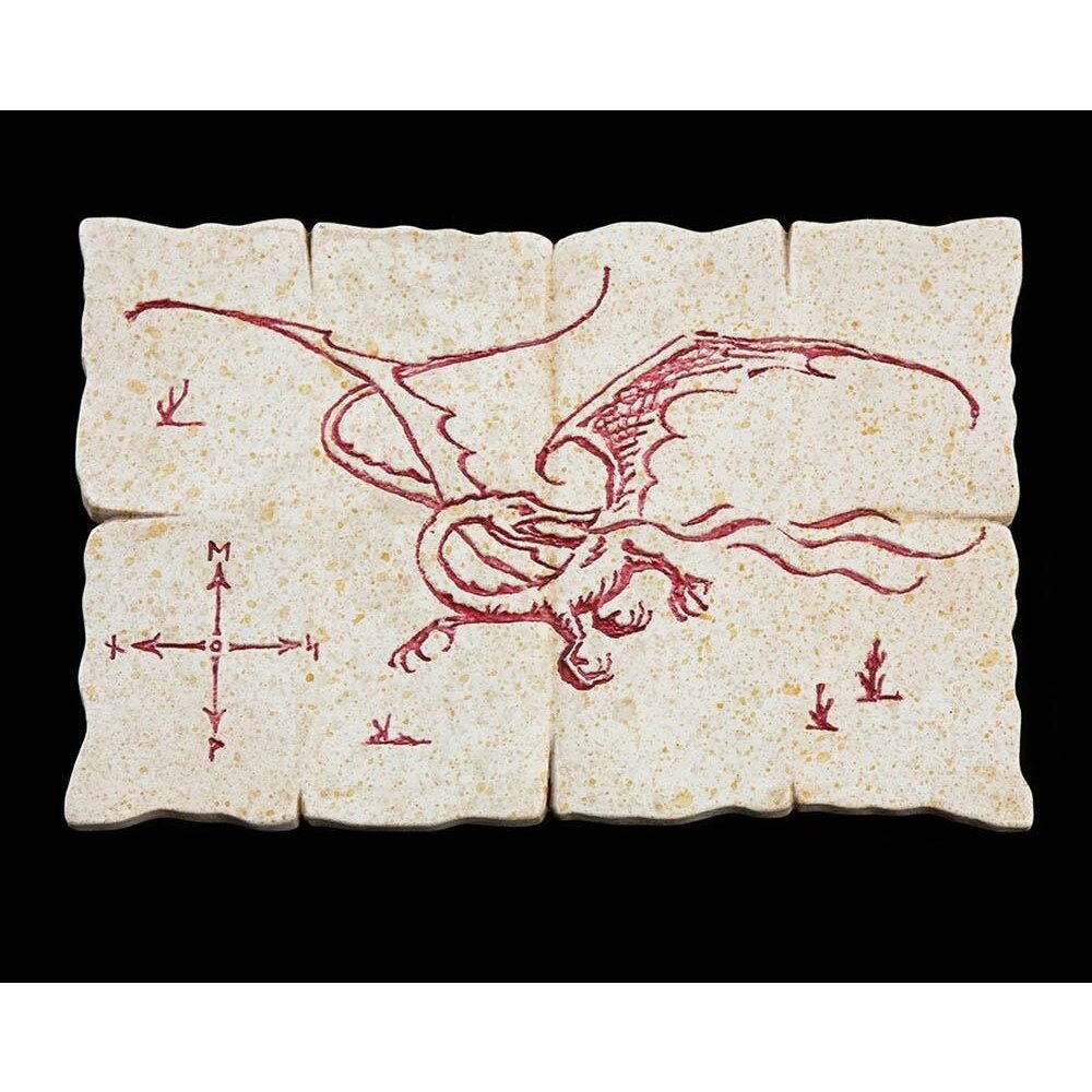 The Hobbit Magnet Dragon Map - Planet Fantasy