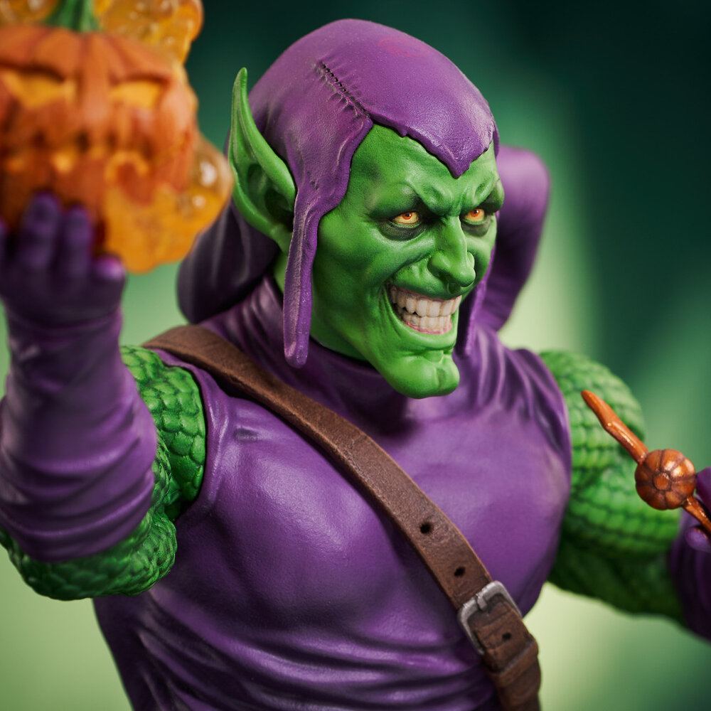 Marvel Comics Bust 1/7 Green Goblin 15 cm - Planet Fantasy