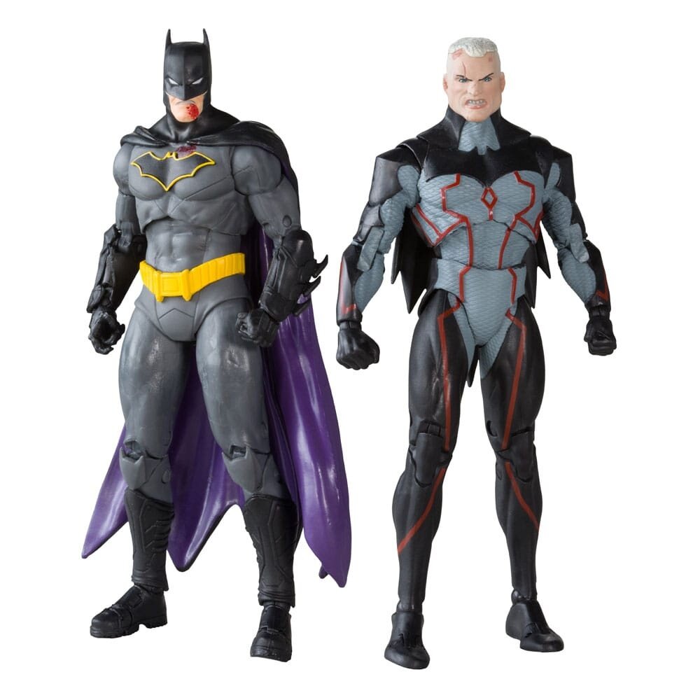 DC Collector Action Figures Pack of 2 Omega (Unmasked) & Batman (Bloody ...