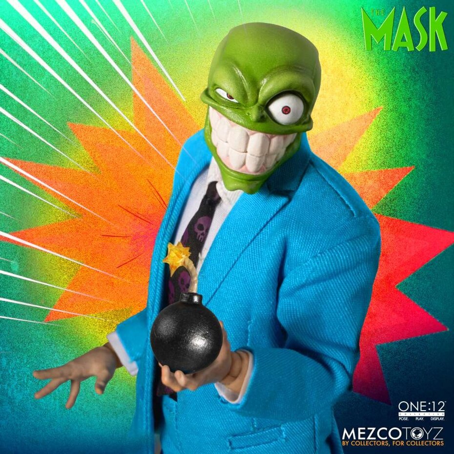 The Mask Deluxe Action Figure 1/12 The Mask Comic 16 cm - Planet Fantasy