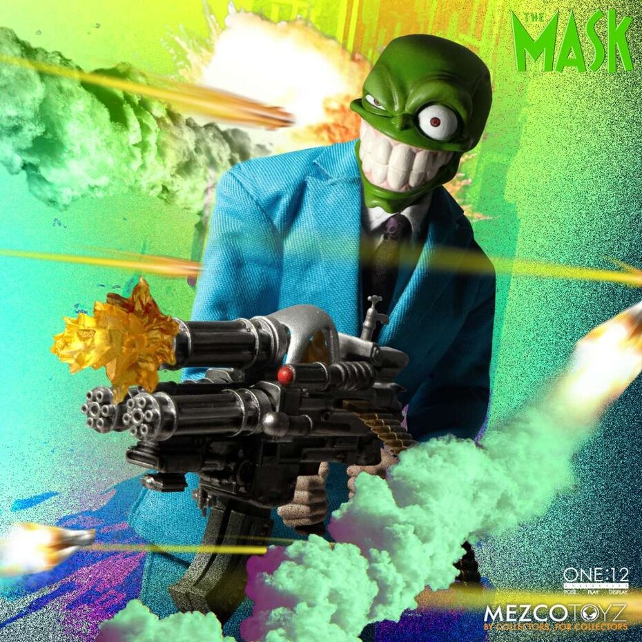 The Mask Deluxe Action Figure 1/12 The Mask Comic 16 cm - Planet Fantasy