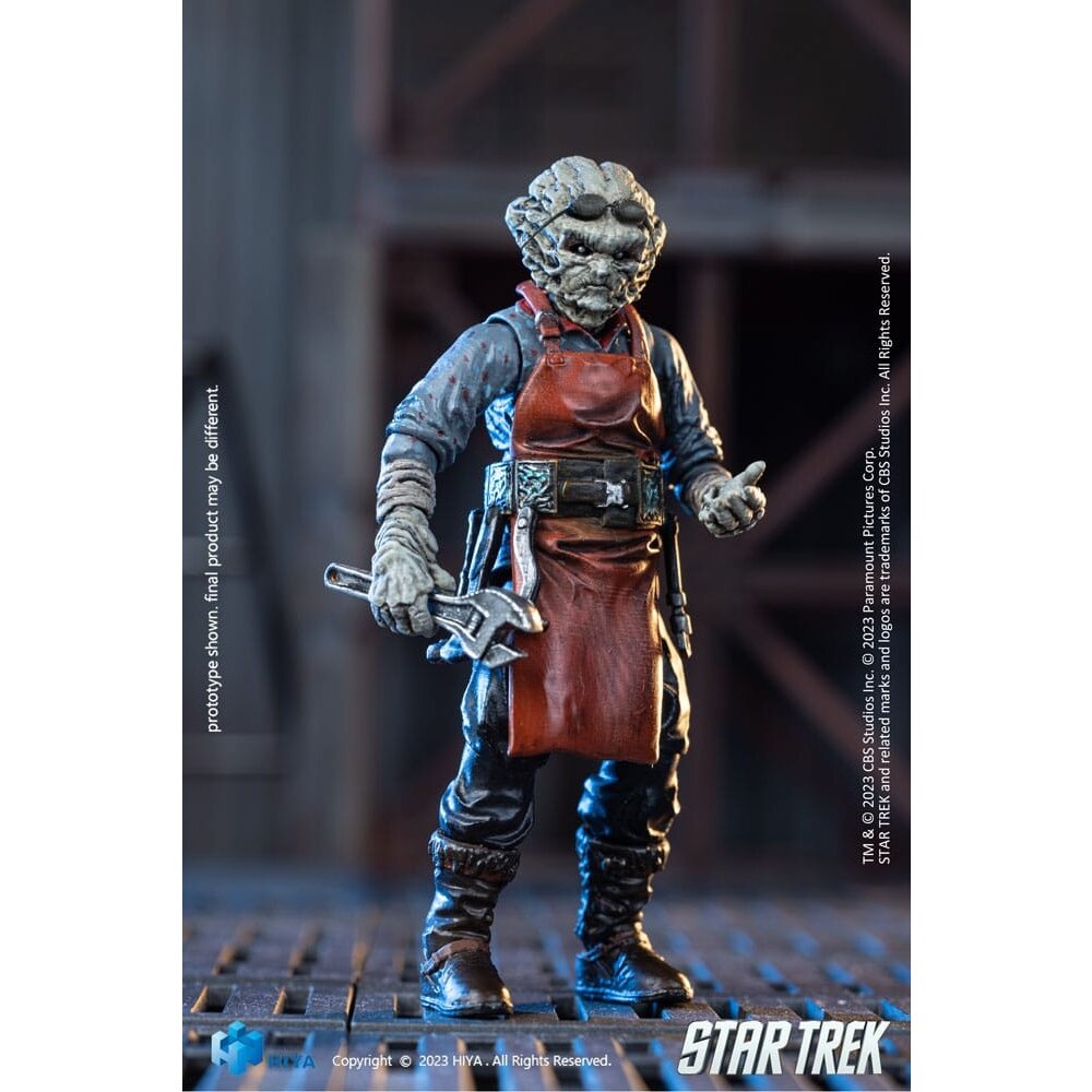 Star Trek Exquisite Mini Action Figure 1/18 Star Trek 2009 Keenser 8 cm ...