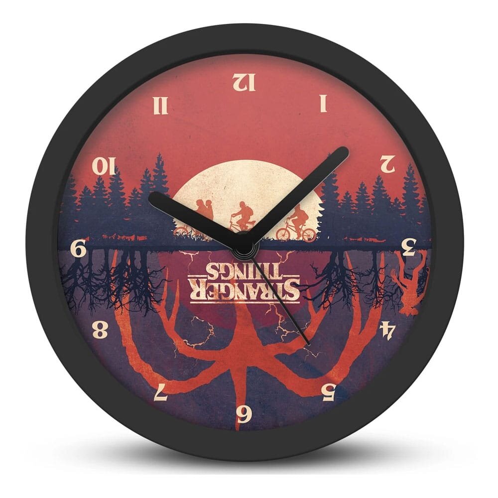 Stranger Things Desk Clock Upside Down - Planet Fantasy
