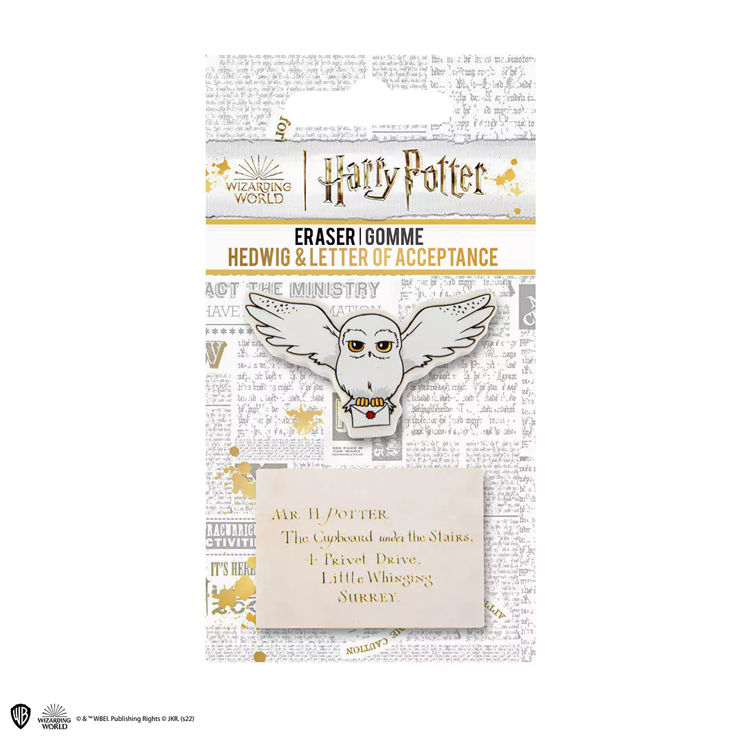Harry Potter Hedwig & Letter Set vof 2 Erasers - Planet Fantasy