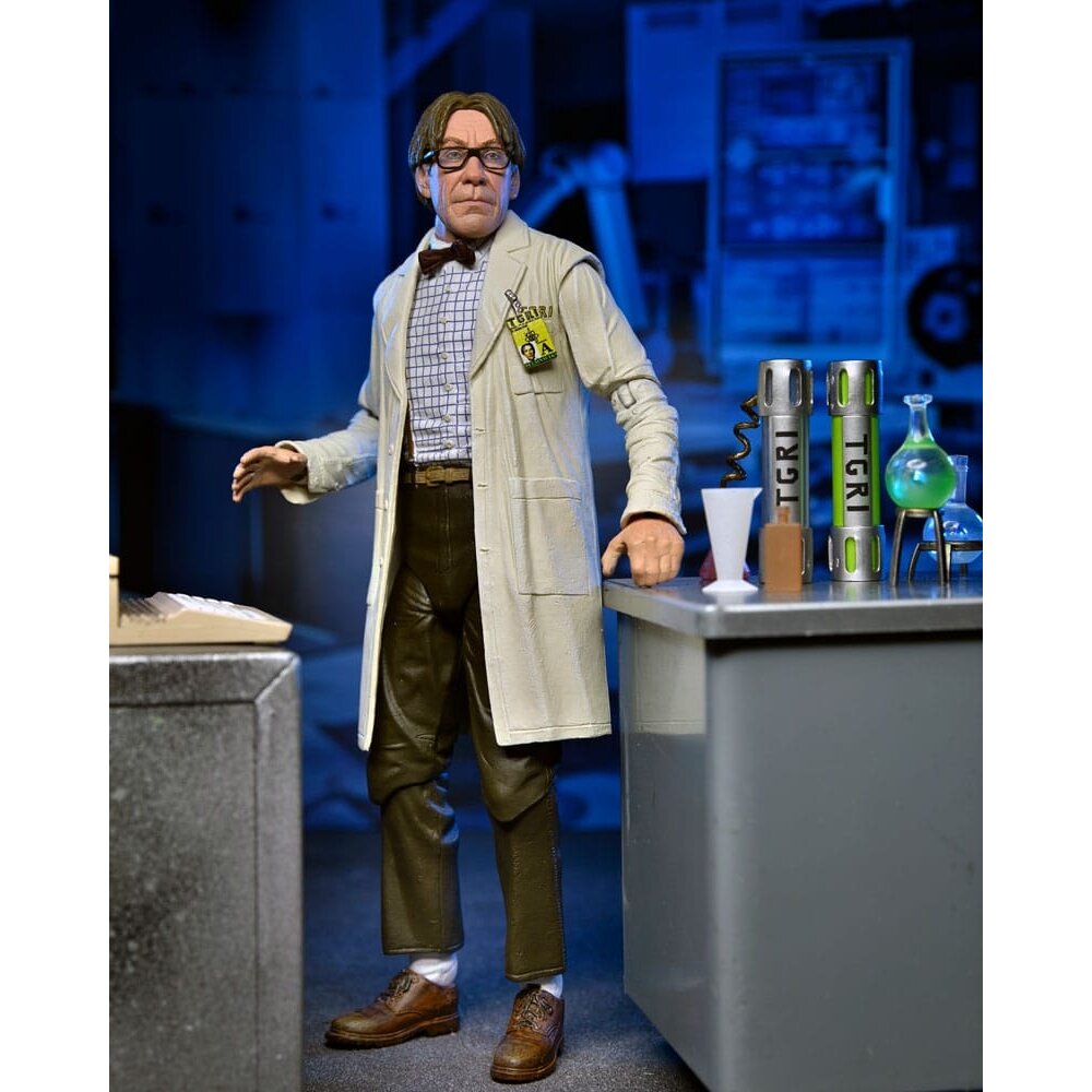 TMNT II: The Secret of the Ooze Action Figure 2-Pack Lab Coat Professor ...