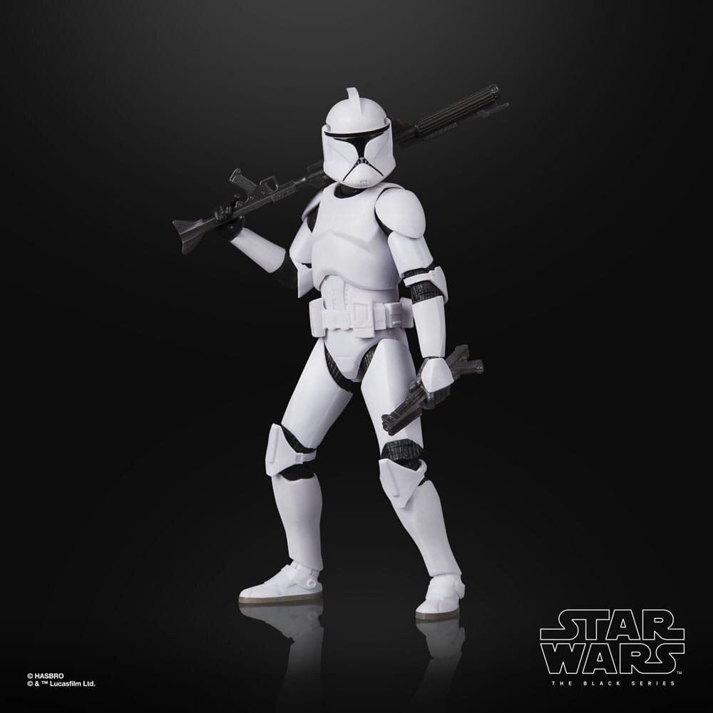 Star Wars Episode II Black Series Action Figure Phase I Clone Trooper ...