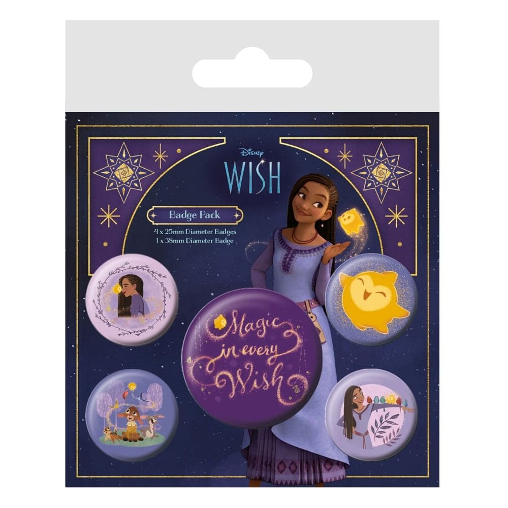 Wish Magic in Every Wish Pins 5 Pack - Planet Fantasy