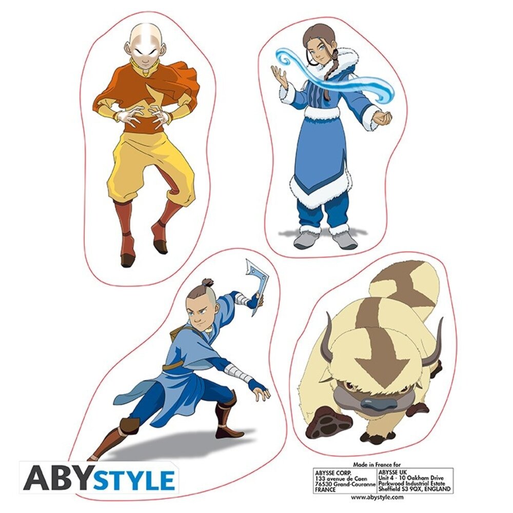 Avatar: The Last Airbender Stickers - Planet Fantasy
