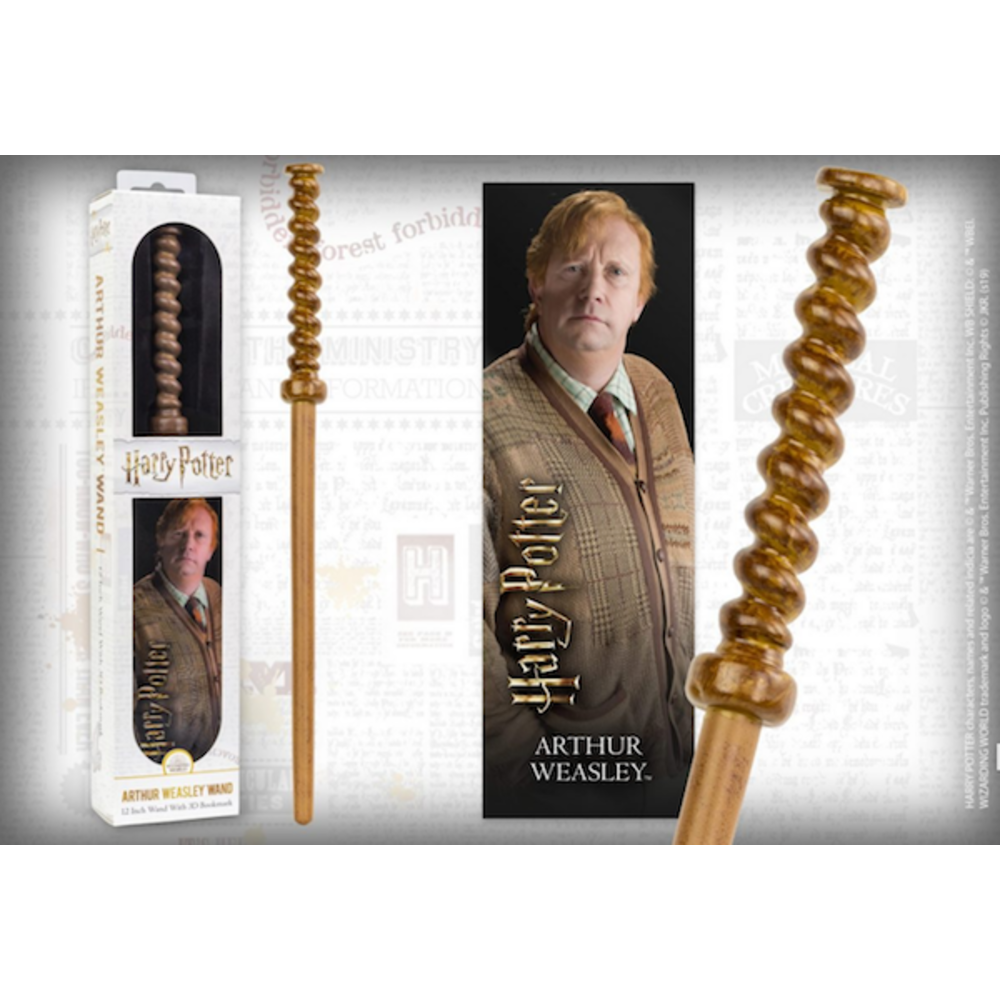 Harry Potter PVC Wand Replica Arthur Weasley 30 cm - Planet Fantasy