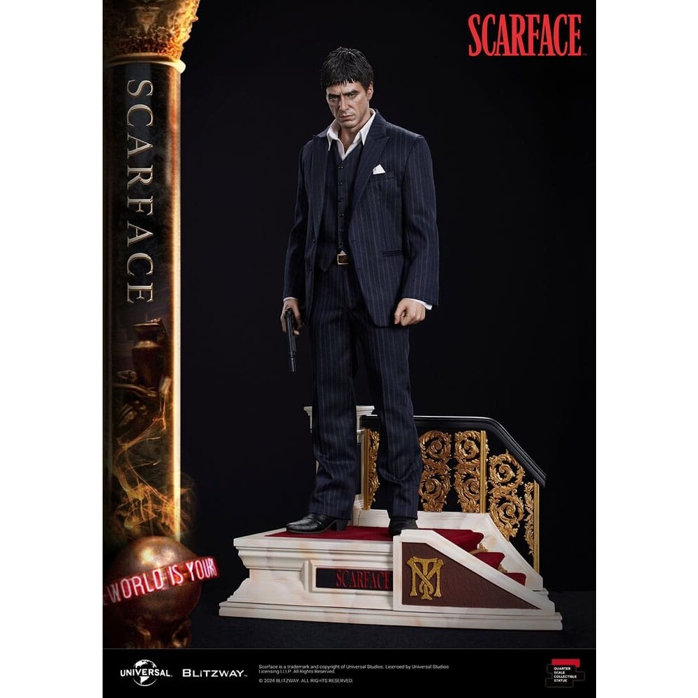 Scarface Superb Scale Statue 1/4 Tony Montana 53 cm - Planet Fantasy