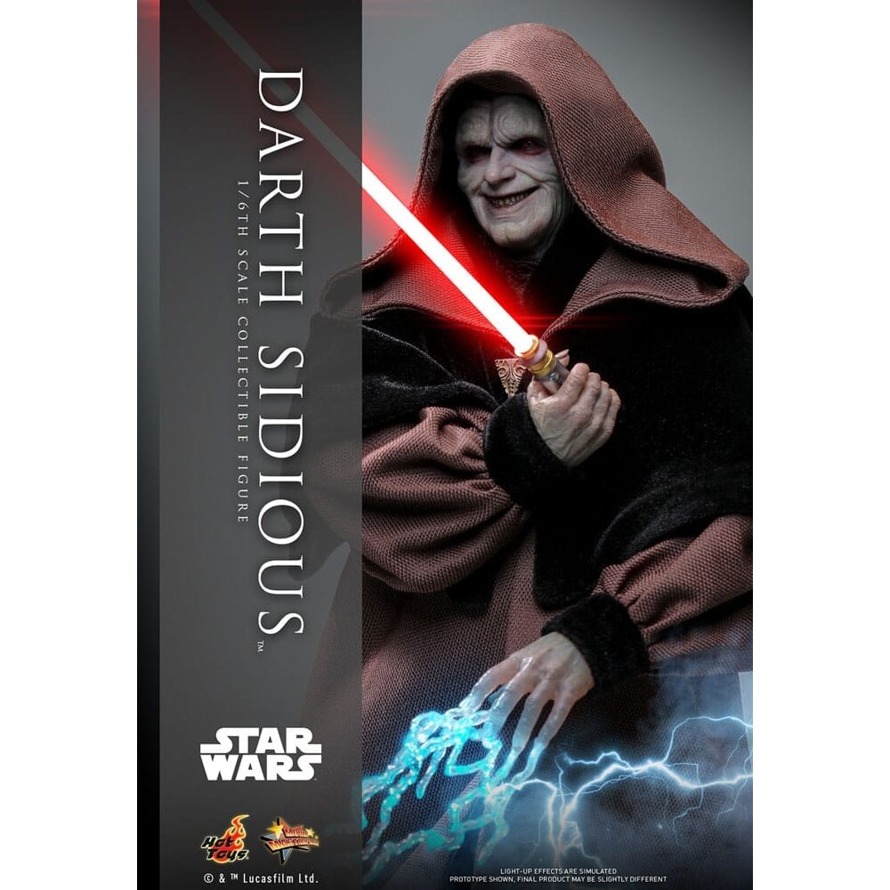 Star Wars Action Figure 1/6 Darth Sidious 29 cm - Planet Fantasy