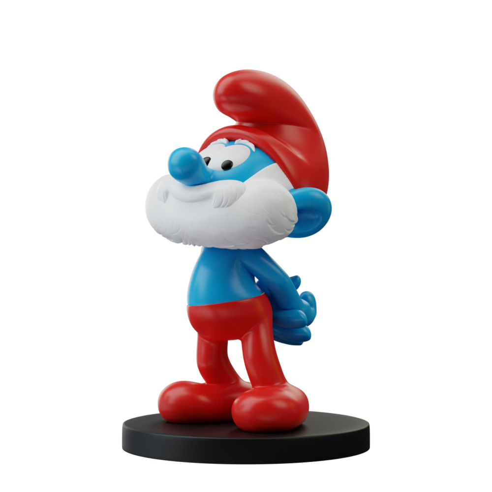 The Smurfs Statuette Papa Smurf 11 cm - Planet Fantasy
