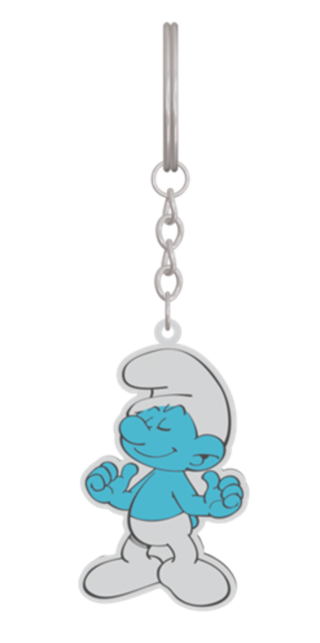 De Smurfen Metalen Sleutelhanger Potige Smurf - Planet Fantasy