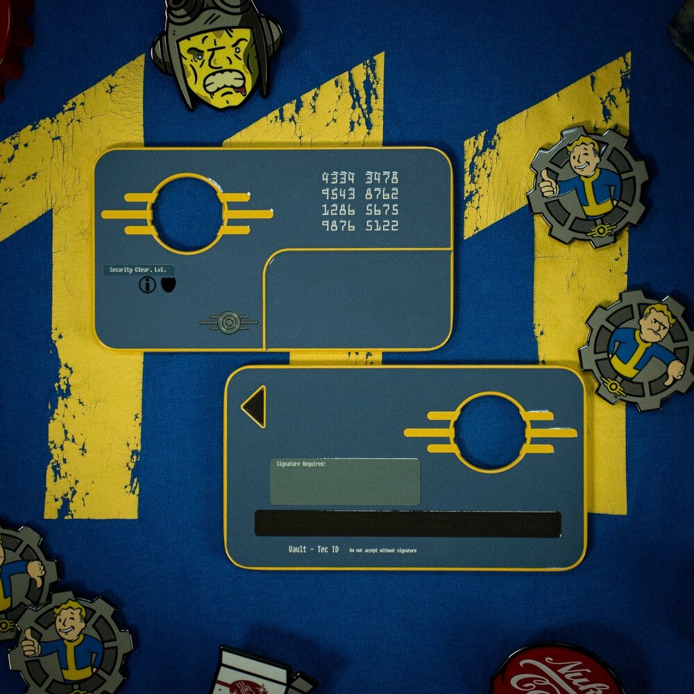 Fallout Replica Vault Security Keycard Limited Edition - Planet Fantasy