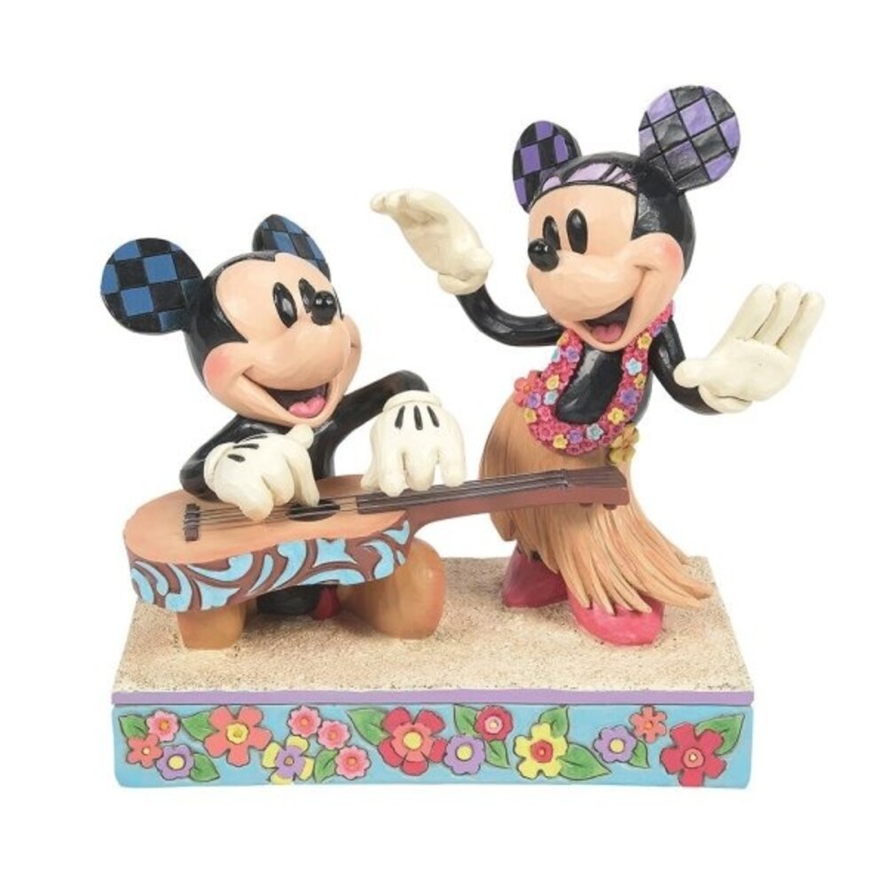 Mickey & Minnie Mouse Hawaiian Holiday 15 cm - Planet Fantasy