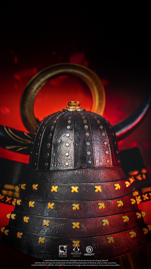 Assassin's Creed Shadows Replica 1/1 Scale Replica Yasuke Helmet 63 cm ...